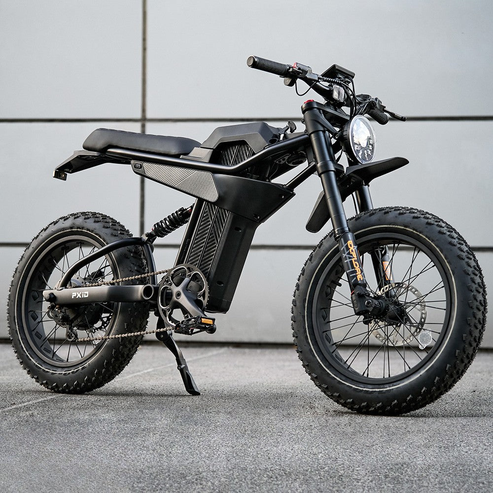 PXID Mantis Electric Bike P6 Black – Kiwi eRide